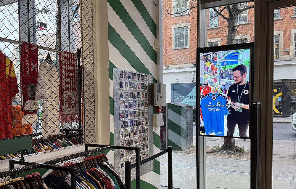 Classic Football Shirts Case Study: Retail Digital Signage in Action